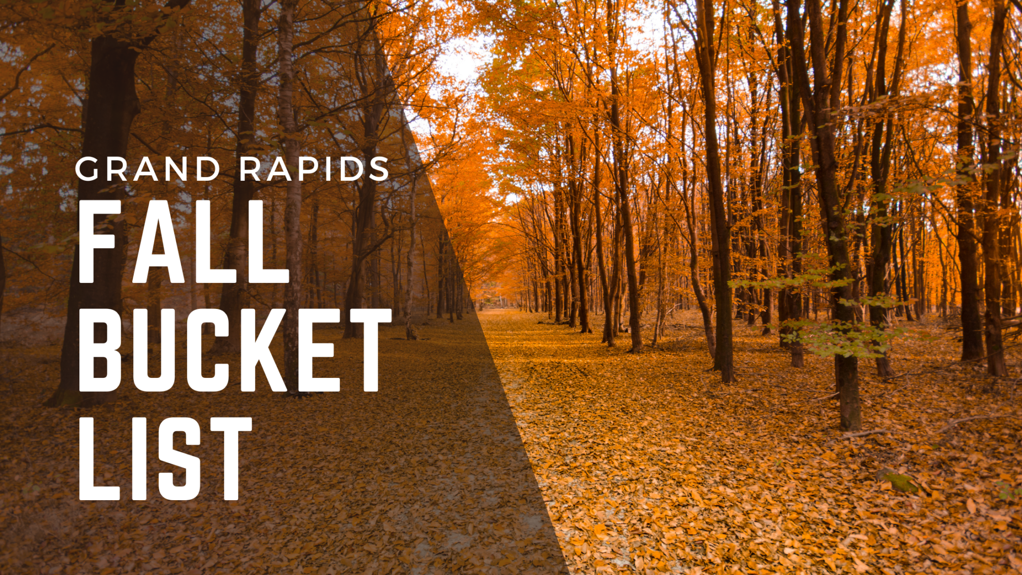Fall Grand Rapids Bucket List - GR Bucket List